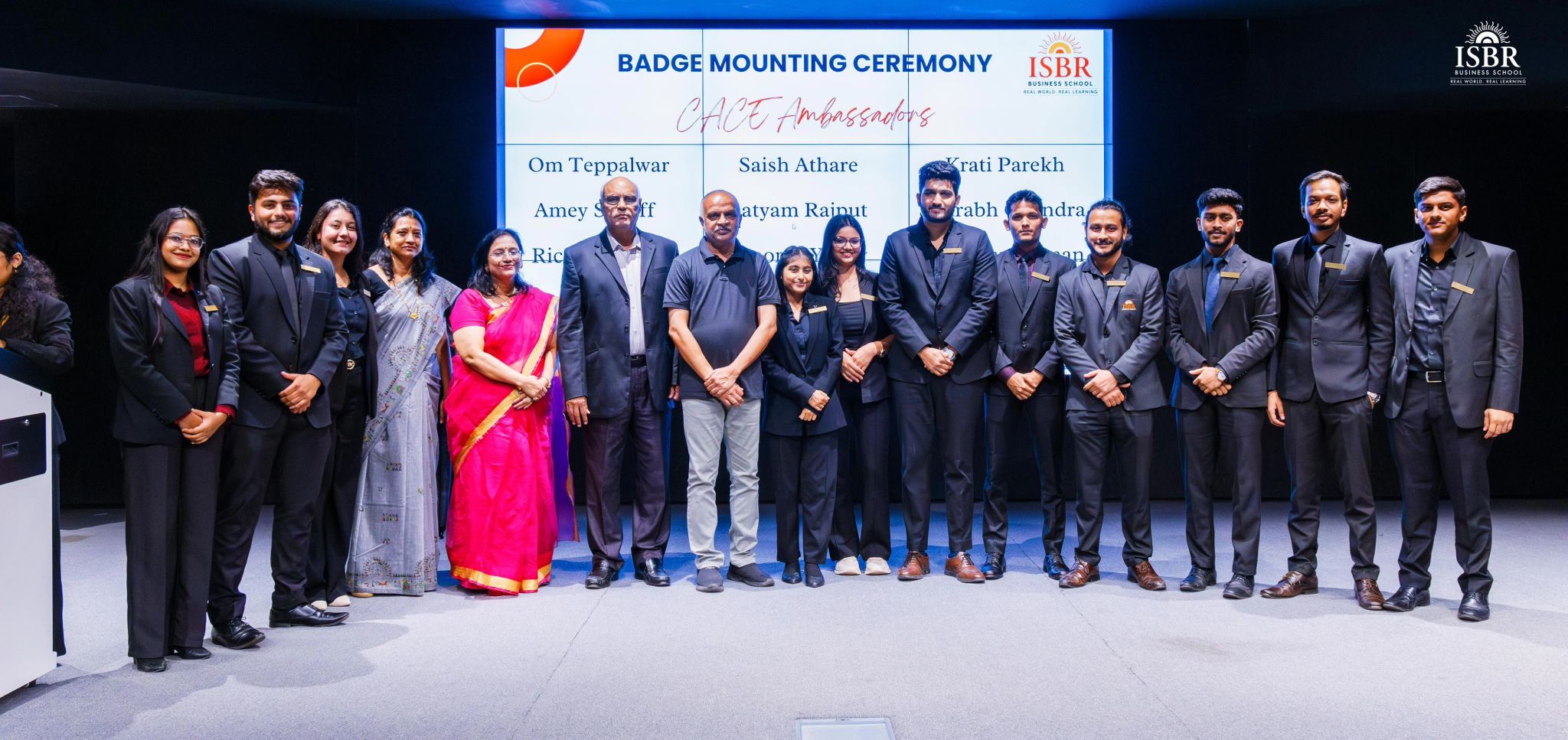 Celebrating Leadership: The Ambassador Badge Mounting Ceremony at ISBR ...