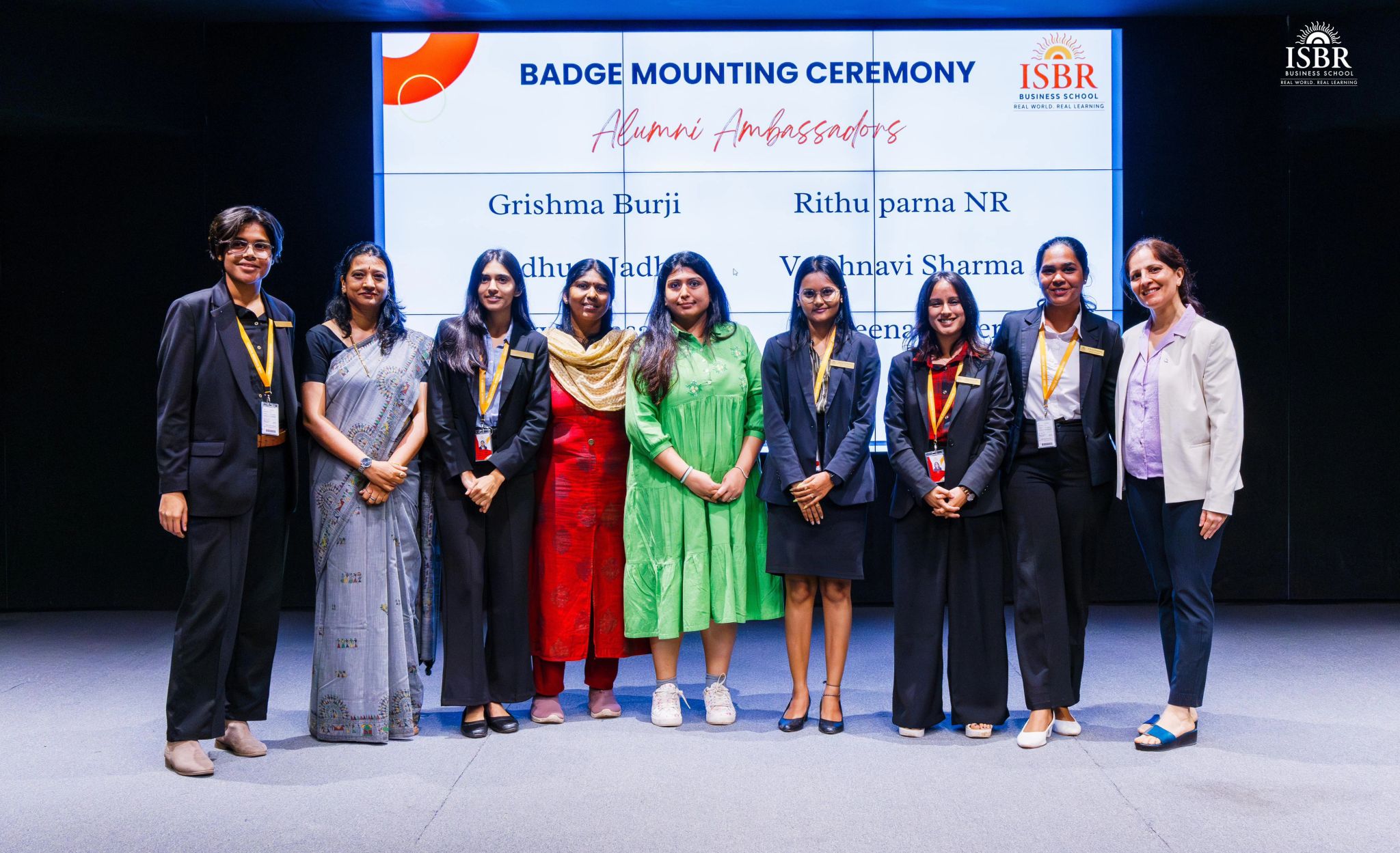 Celebrating Leadership: The Ambassador Badge Mounting Ceremony at ISBR ...