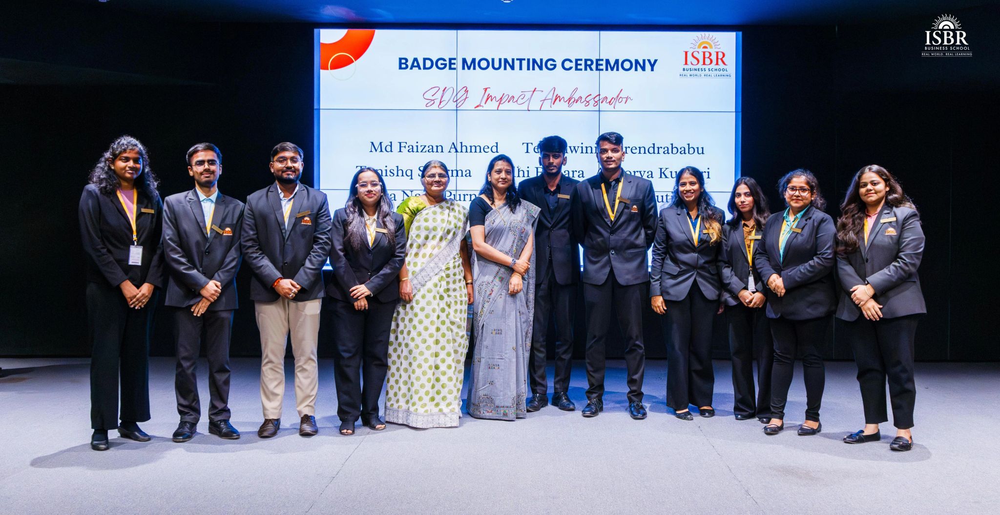 Celebrating Leadership: The Ambassador Badge Mounting Ceremony at ISBR ...